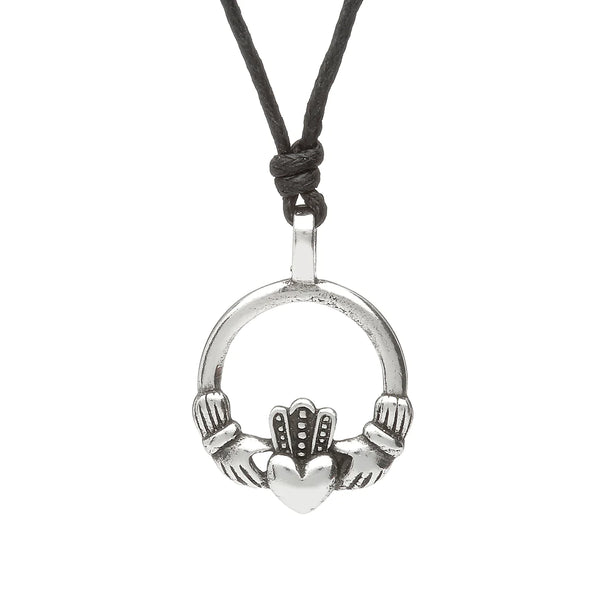 Claddagh Pewter Choker Celtic Legends Collection. - The Irish Shop