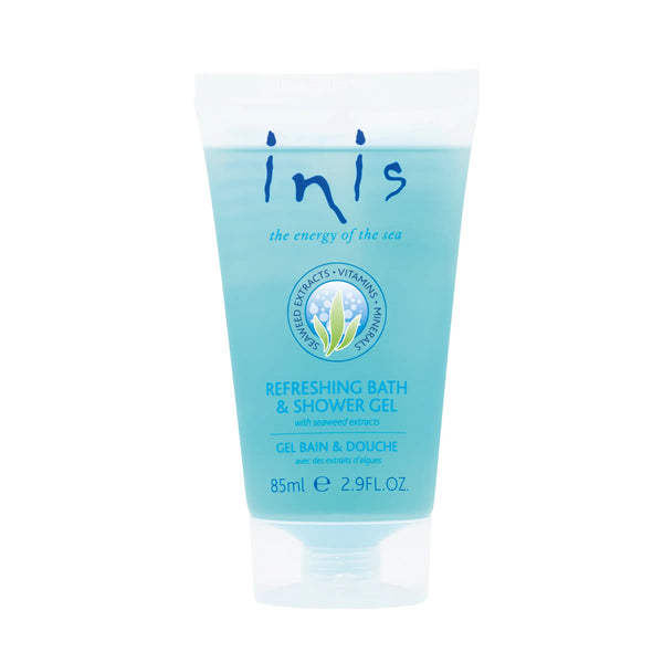 Inis Refreshing Bath & Shower Gel. 85ml - The Irish Shop