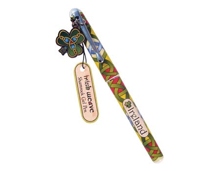 Shamrock Gel Pen - The Irish Shop